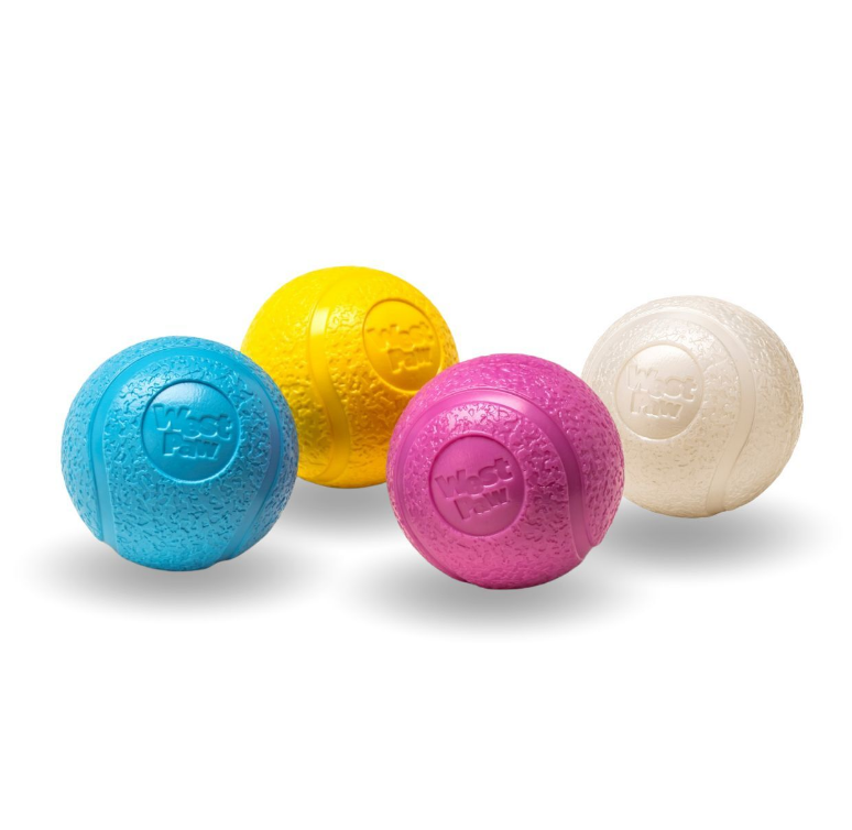 West Paw Boundr: Fetch, Float & Play Toy: Made with Recycled Plastic – Perfectly Pawesome