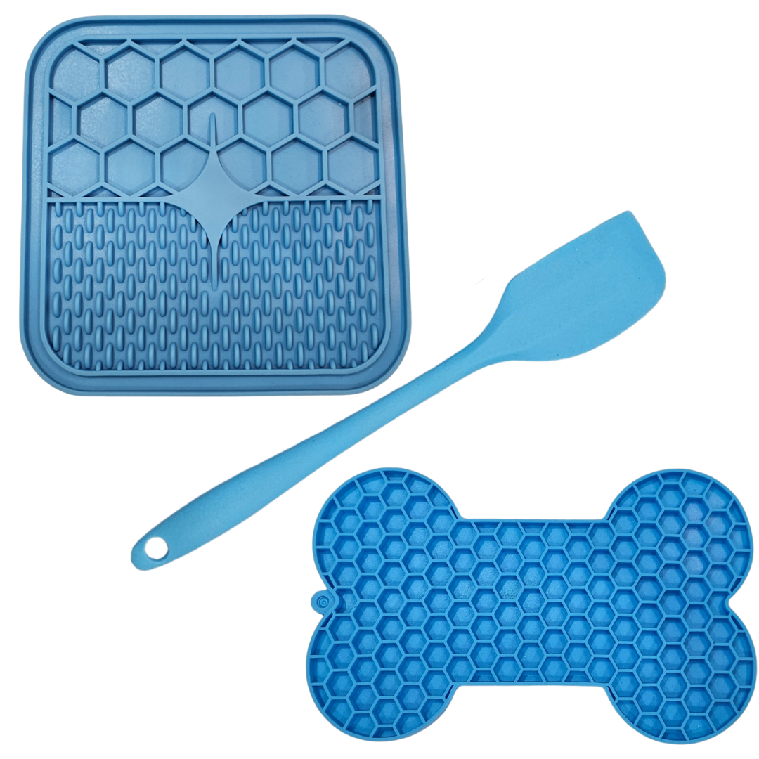 🐾 Mini Lick Mats – Big Fun in a Small Package! Great for Kittens, Pupp – Perfectly Pawesome