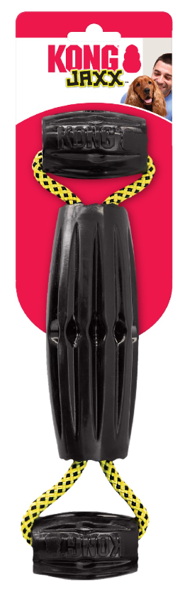 KONG Jaxx Triple Barrel Tough Large Interactive Dog Toy – Perfectly ...