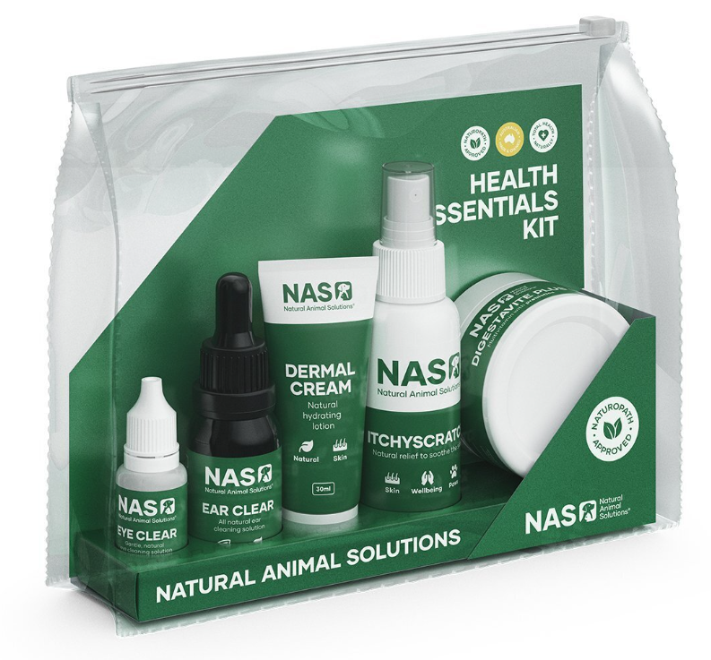 Natural Animal Solutions Health Essentials Kit - 5 Piece Bundle ...