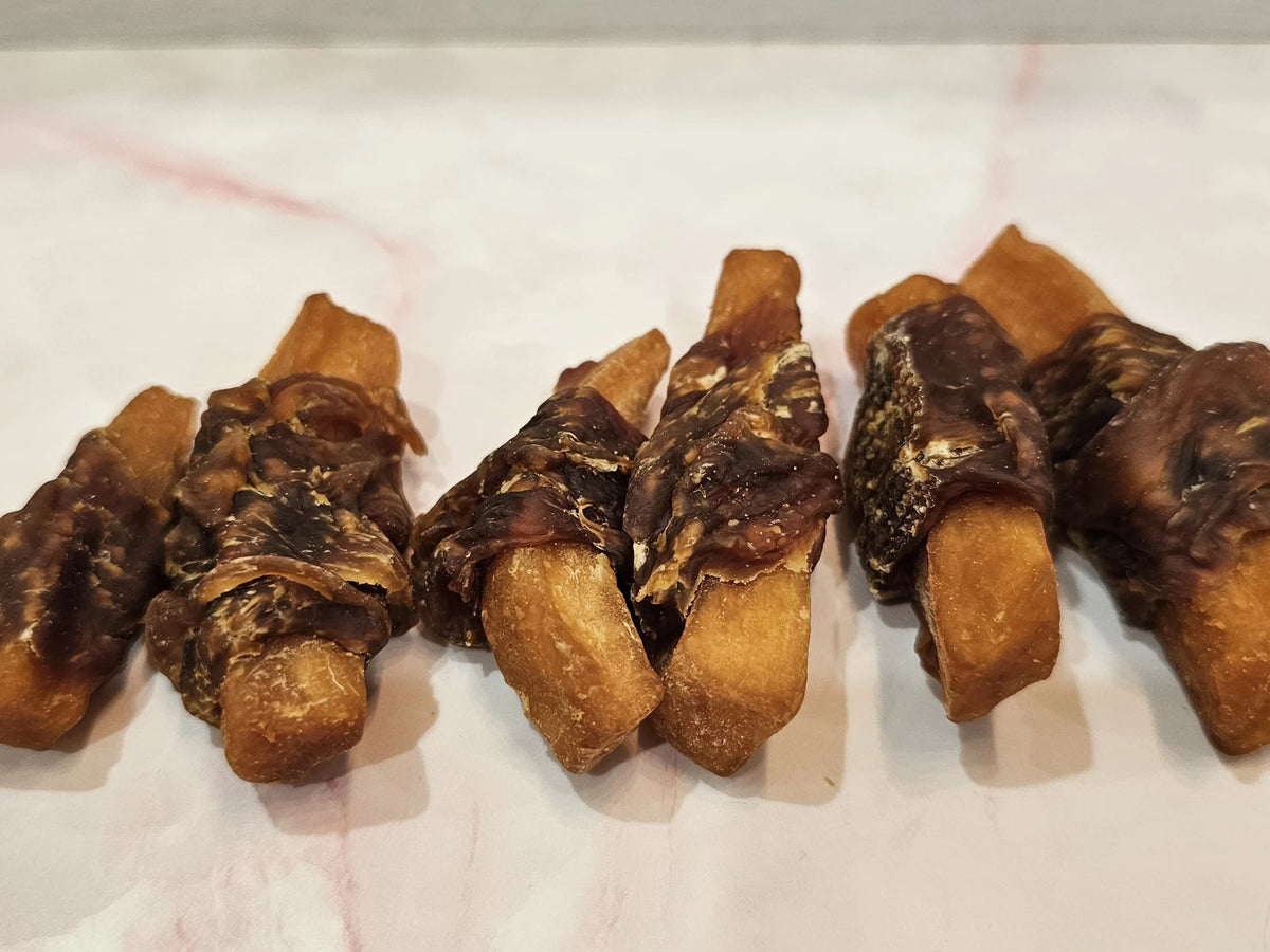 Sweet Potato + Chicken Chippies – Perfectly Pawesome