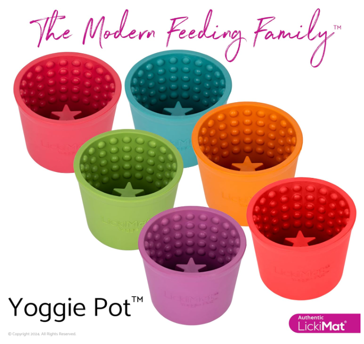 Lickimat Yoggie Pot - Slow Feeder Bowl – Perfectly Pawesome