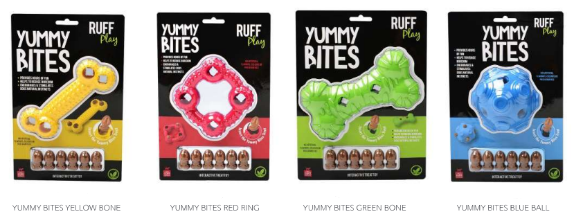 Ruff Play Yummy Bites Dog Toy – Perfectly Pawesome